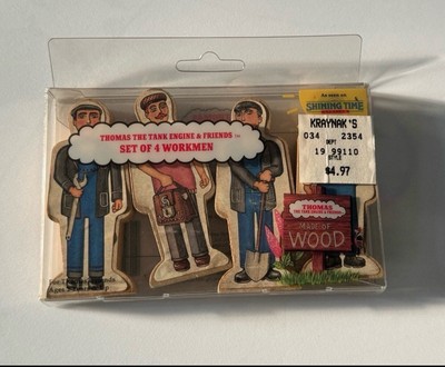 1992 Thomas Wooden Set of 4 Workmen | eBay