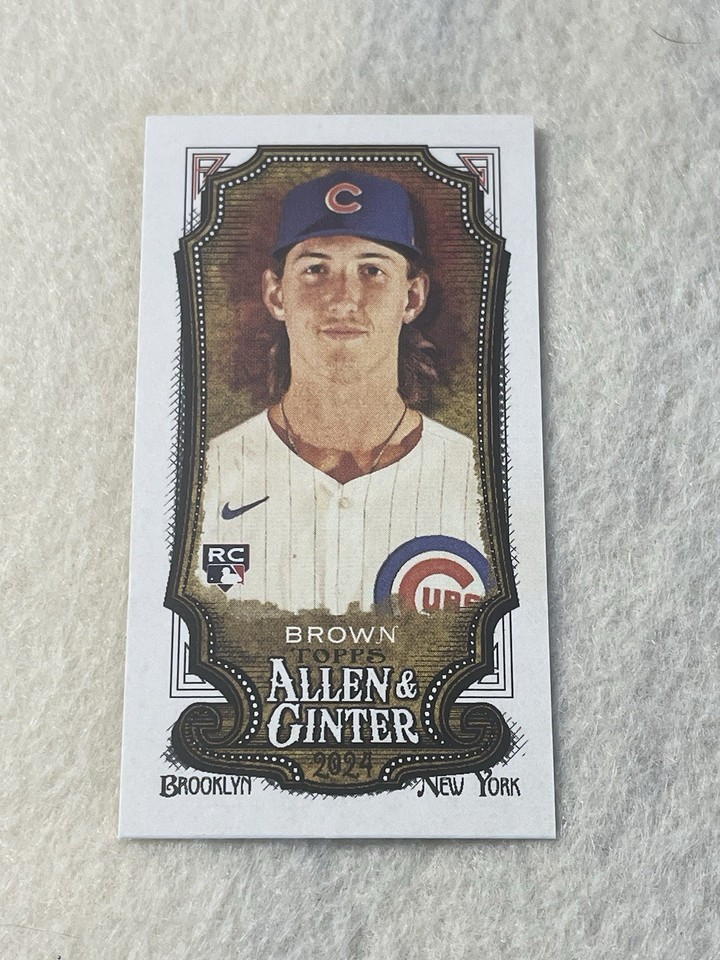 2024 Topps Allen and Ginter Ben Brown RC MINI # 212 Cubs | eBay