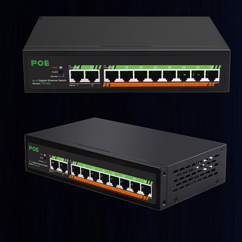 gigabit POE switch RJ45 Hub Splitter Adapter VLAN switch Ethernet ...