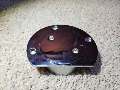 Wooden Boat Chrome Offset Tank Fill Cap Fill Lid Chris Craft Century ...