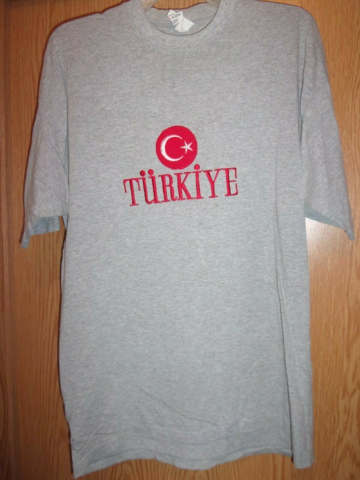 Turkiye gray XL t shirt | eBay