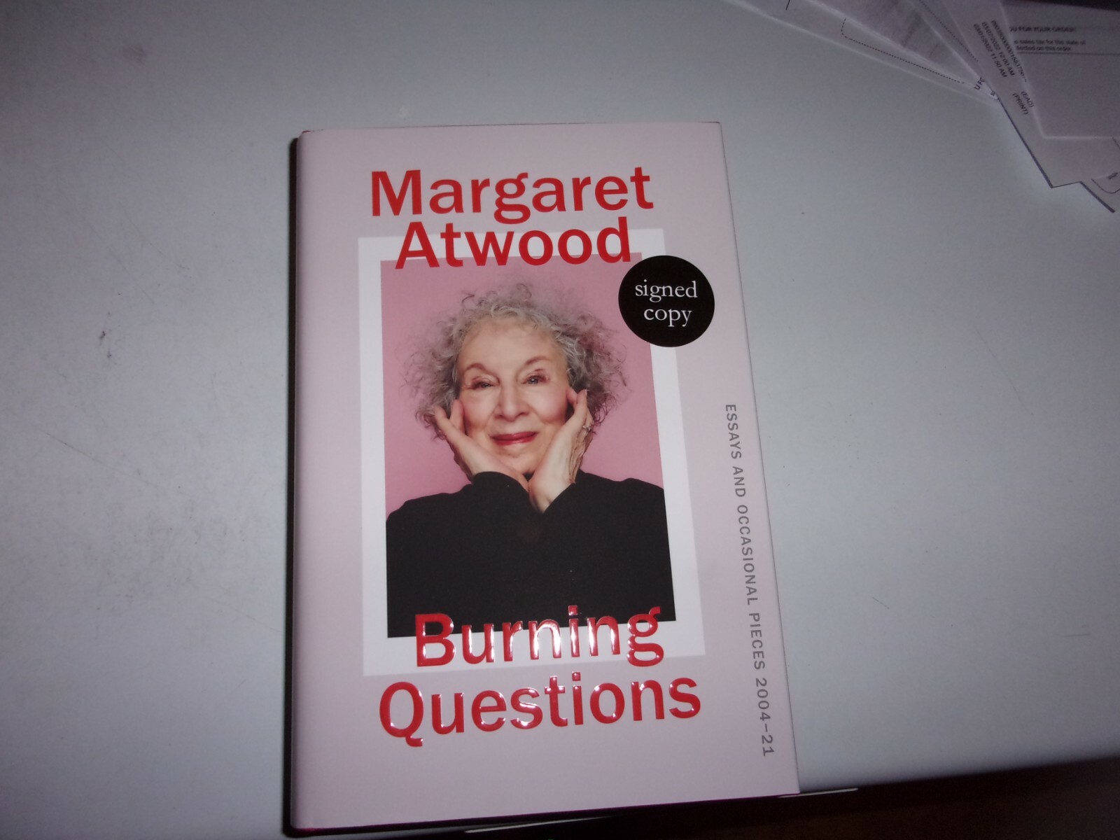 Signed Margaret Atwood Burning Questions UK1st/1st Handmaid's Tale | eBay
