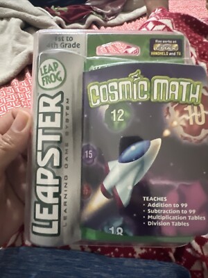 LeapFrog Leapster Arcade: Cosmic Math Learning Game Cartridge | eBay