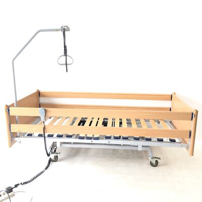 Elektrisches Krankenbett Bock Pflegebett Belluno Reha 90 x 200 cm ...