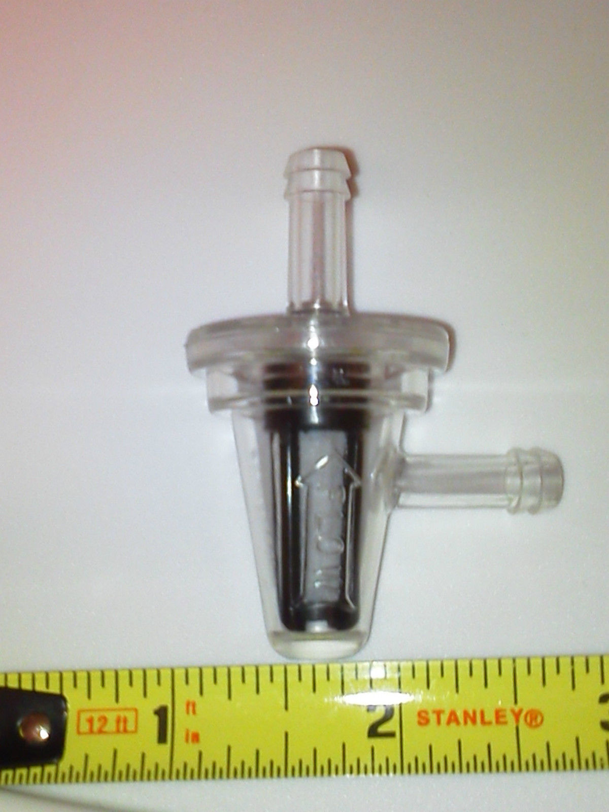 Fits SUZUKI ATV DIRT BIKE CLEAR INLINE GAS Right Angle FUEL FILTER 1/4 ...