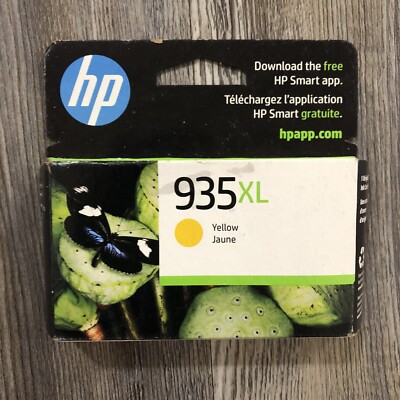 New Genuine HP 935XL Yellow Ink Cartridges Officejet 6815, 6820 | eBay