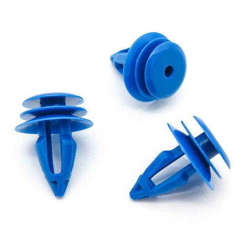 FIT SEAT Door Clips Card Panel Interior Trim Blue Plastic Retainer X 10 ...