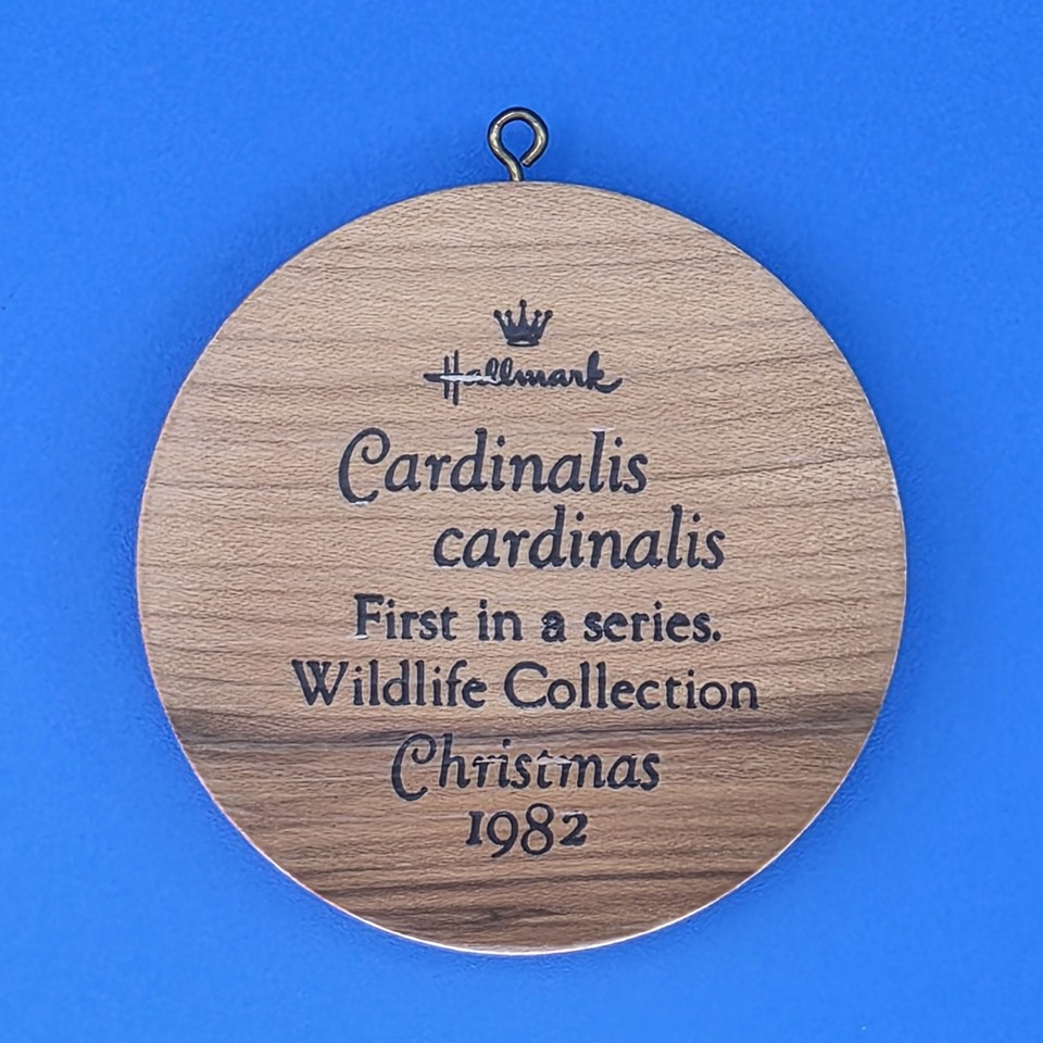 1982 Hallmark Cardinalis Wildlife Cardinal Birds Christmas Ornament | eBay