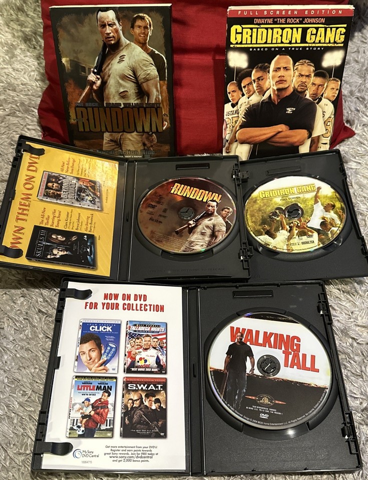Dwayne Johnson 3 Movie Action Pack DVD Collection | eBay