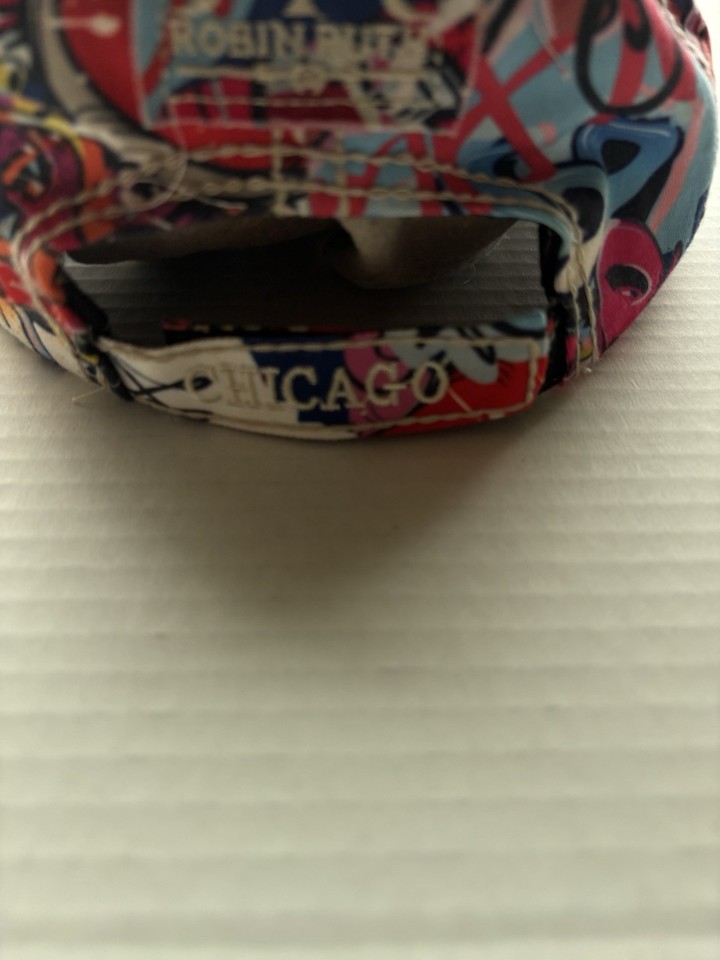 Robin Ruth Chicago ☆ Embroidered Graffiti Hearts Hat~ Cap Adjustable ...