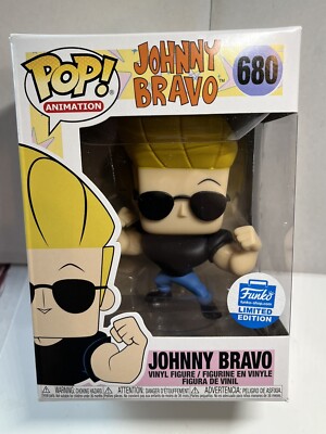 New FUNKO POP #680 “Johnny Bravo” Animation Funko Exclusive Vaulted ...