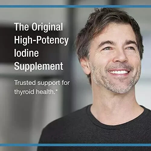 IODORAL High Potency Lugol Iodine Supplement Thyroid Support 90 Tablets ...
