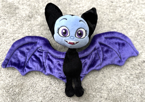 Vampirina Vee Bat Disney Junior Vee Bat Plush 7" tall 12"wing span back ...