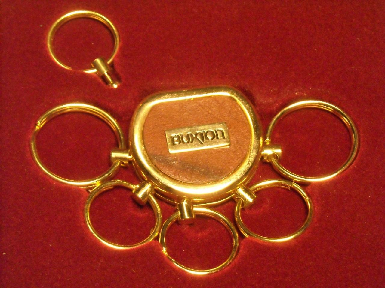 Vintage BUXTON Key-Tainer Easy-Trak Key System - 6 Swivel Rings | eBay