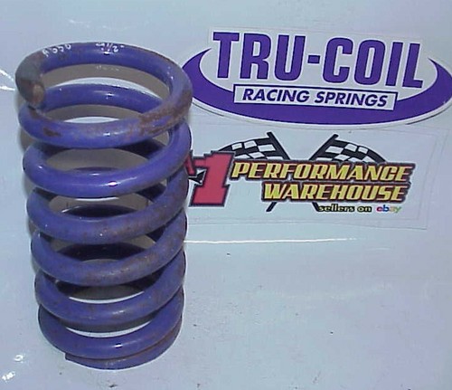 TRU-COIL #650 Front Conventional Coil Spring 9-1/2" Tall 5" OD. IMCA ...