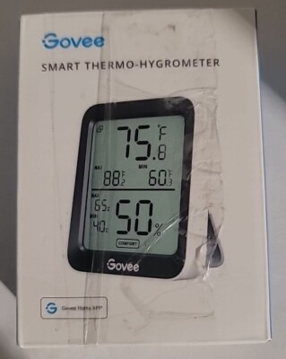 Brand New Govee Smart Thermo Hygrometer H5075 Bluetooth Thermometer ...