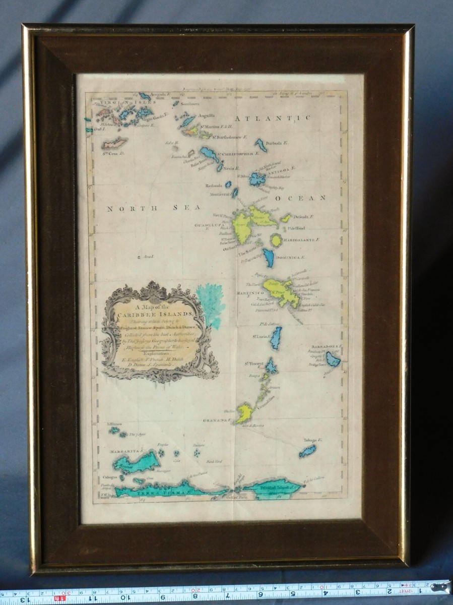 Antique Caribbean Maps