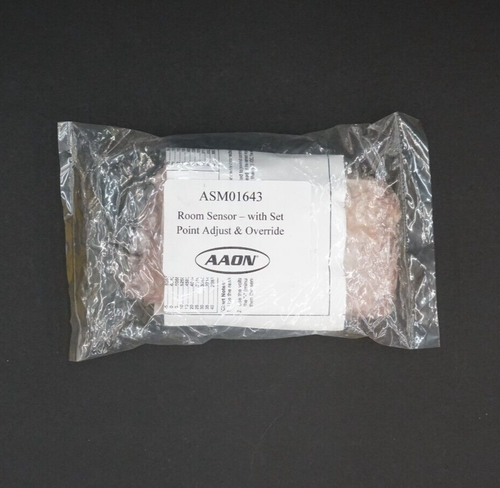 AAON ASM01643 Room Sensor w/ Override & Setpoint, Replaces OE213 | eBay