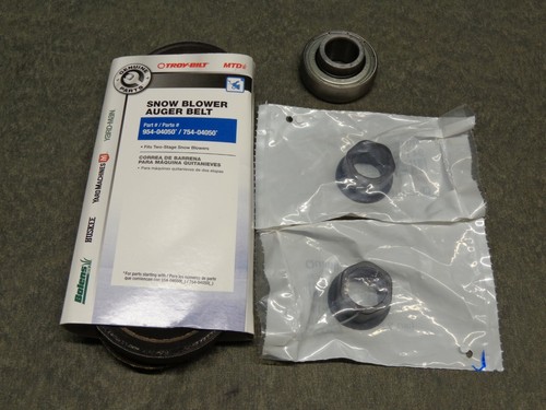 MTD Yard Machines Yardman 954-04050A AUGER BELT / 941-0309 BEARING ...