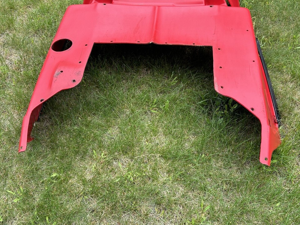 90 91 92 93 Skidoo Formula Plus 521 580 XTC Red OEM Belly Pan Bottom ...