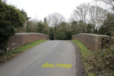 Photo 6x4 Top of the bridge View of the bridge along Chapel Lane in ...