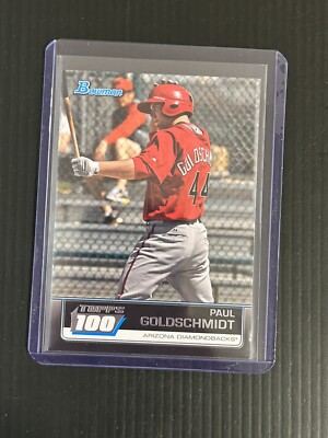 2011 Bowman Topps 100 #TP32 Paul Goldschmidt Diamondbacks (Top 100 ...