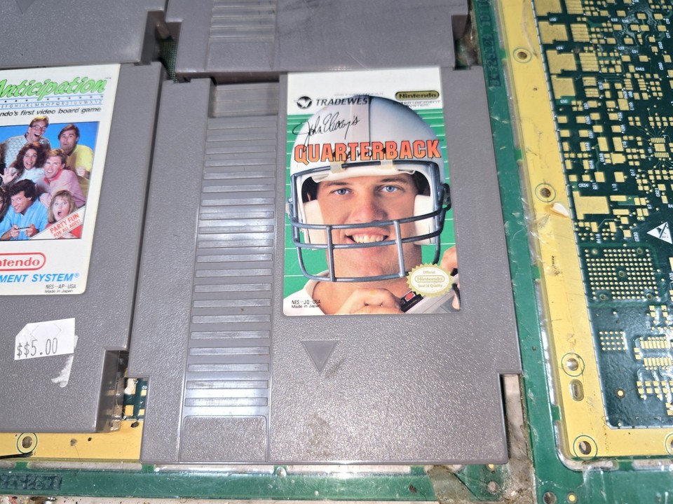 NES Golf & 5 Exact Type Other Games-Intact-Stickers-Marks-Untested-READ ...