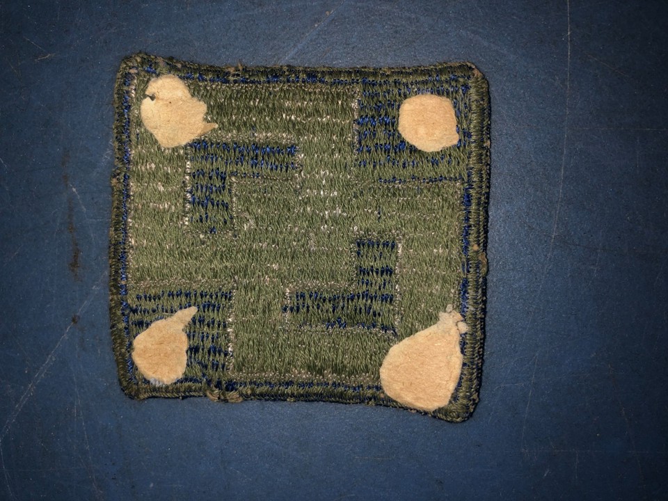 World War II US Army 2nd SERVICE Command GREEN-BACK Version Patch | eBay