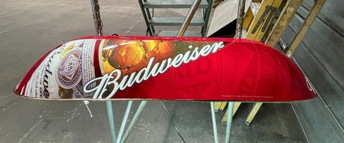 BUDWEISER ICONIC POOL TABLE LIGHT, 2010 Anhueser-Busch Inc., Grimm Ind ...