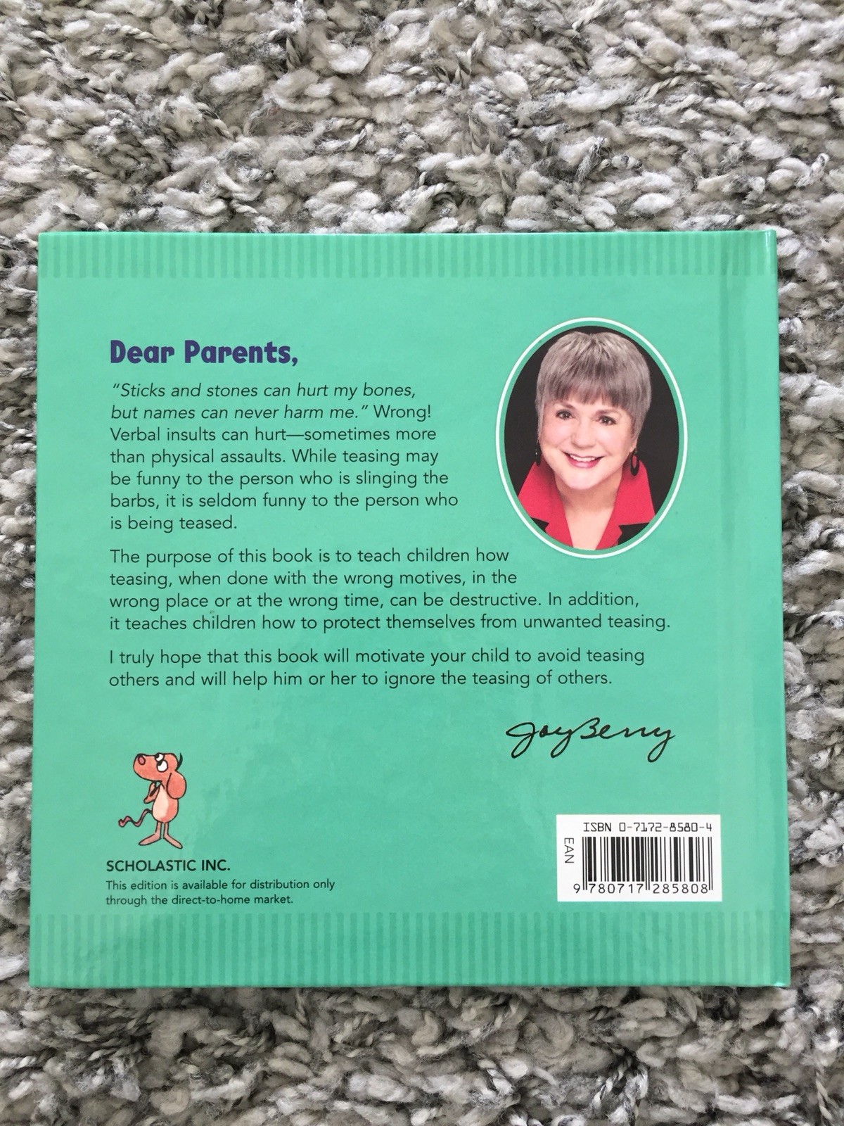 2 Help Me Be Good Books By Joy Berry. Scholastic Hardback Being Selfish ...