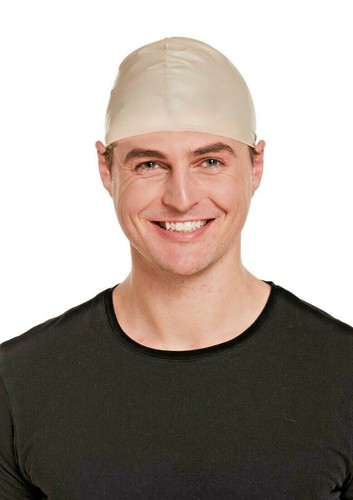 Latex Fake Bald Head Skinhead Wig Cap Clown Men's Ladies Fancy Dress | eBay