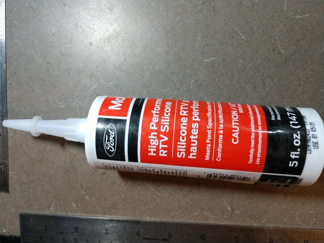 Ford Motorcraft Sealant Silicone High Performance Engine RTV 5 Oz ...
