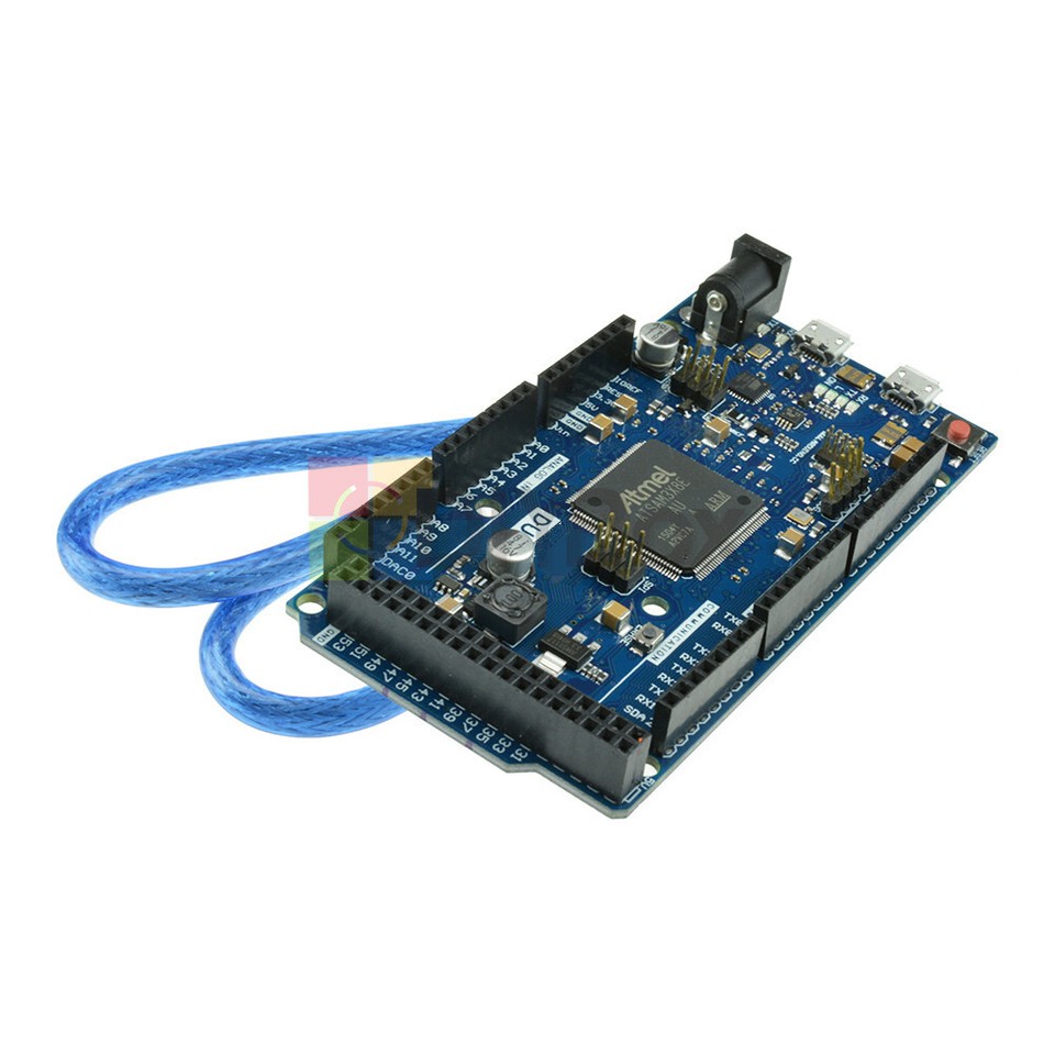 DUE R3 AT91SAM3X8E 32bit ARM Cortex-M3 Development Board + USB Cable ...