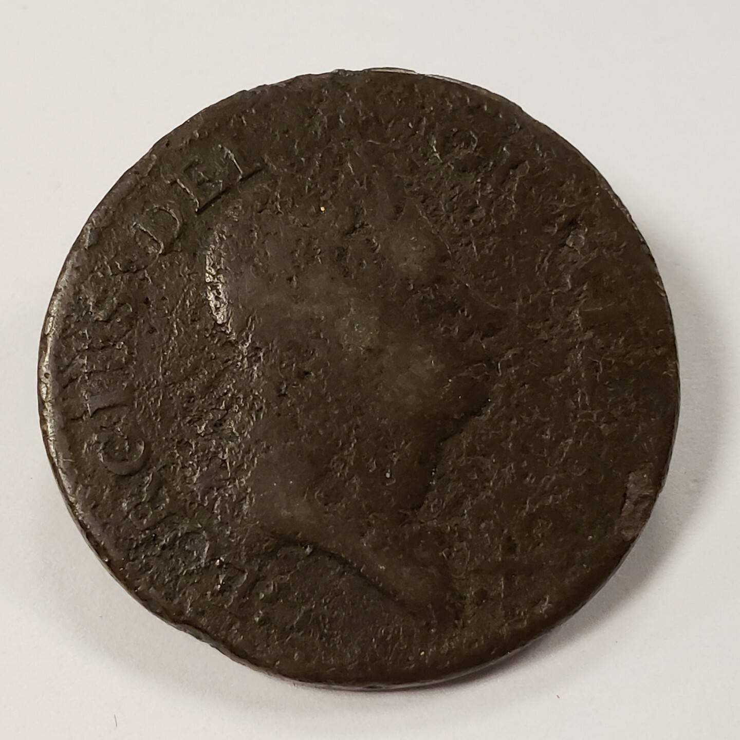 1722 USA Rosa Americana Penny - Utile Dulci - Early American Colonial ...