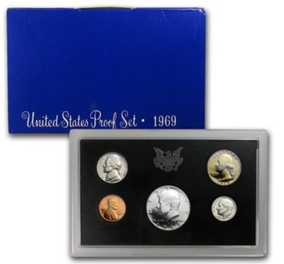 1969 Proof Set U.S. Mint Original Government Packaging OGP | eBay