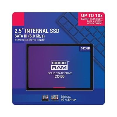 Goodram Internal SSD 2,5 512GB CX400 5908267922934 | eBay