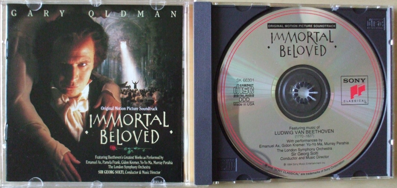 Immortal Beloved by Original Soundtrack (CD, Dec-1994, Sony Classical ...