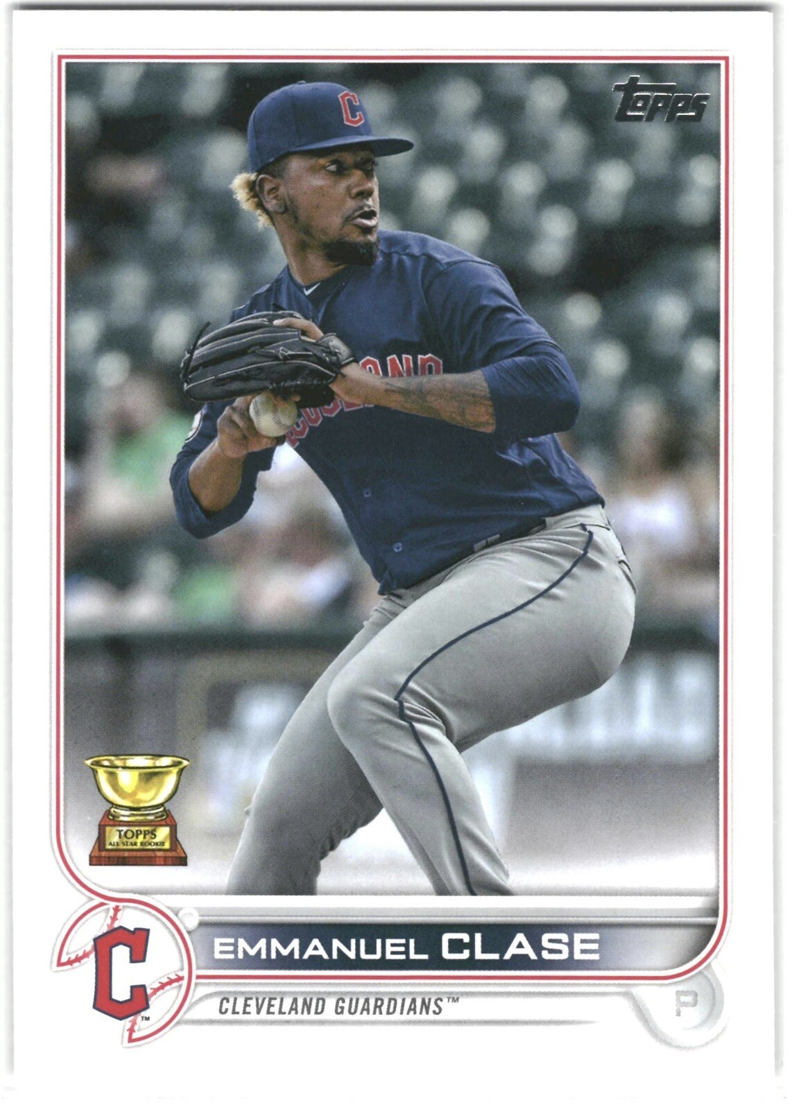 2022 Topps Series 1 Emmanuel Clase All-Star Rookie Cleveland Guardians ...