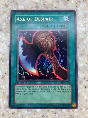 Yu-Gi-Oh! TCG Axe of Despair Magic Ruler MRL-002 1st Edition Ultra Rare ...