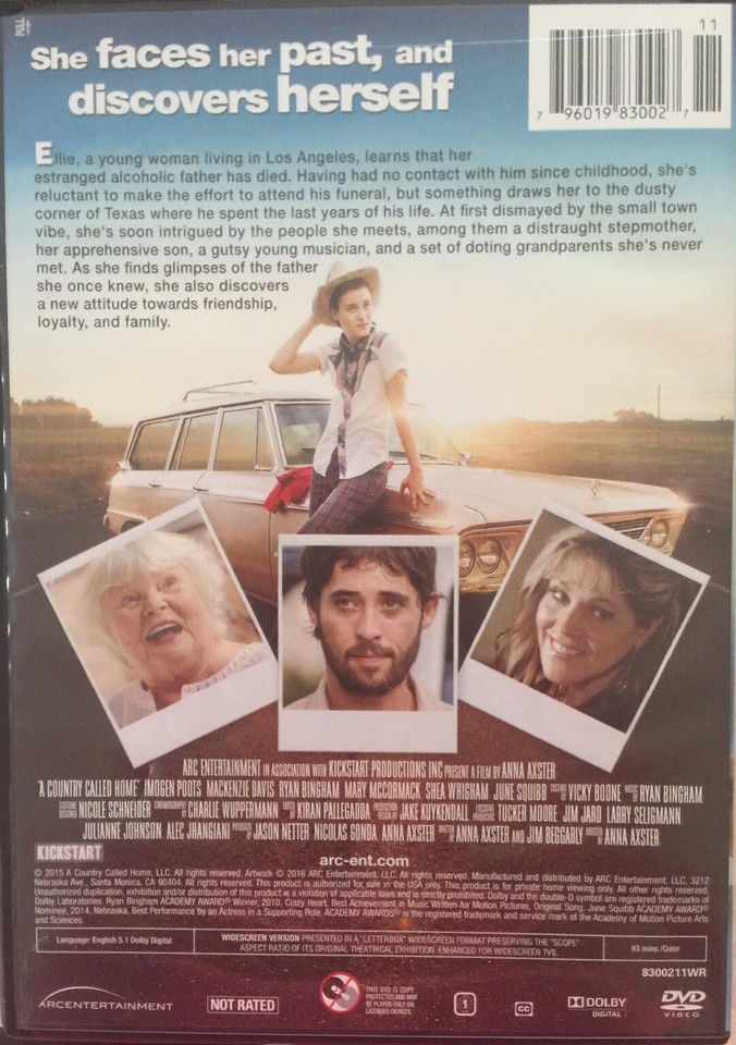 A Country Called Home - DVD - Like New 796019830027| eBay