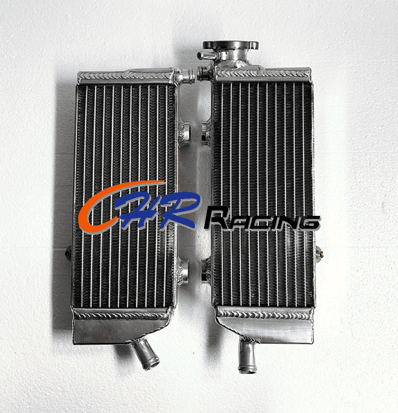 Left+Right Aluminum Radiator for KTM 250 350 450 SXF/XC-F 2013 2014 ...