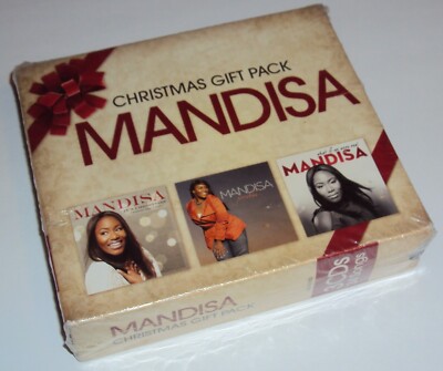 Mandisa Christmas Gift Pack 3 CD Box Set Gospel Music Holiday Christian ...