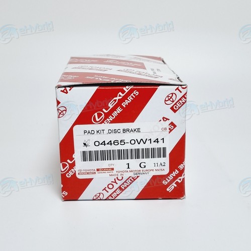 Toyota Prius Front Brake Pads Genuine Oem 04465-0W141 2009 - 2015 Prius ...