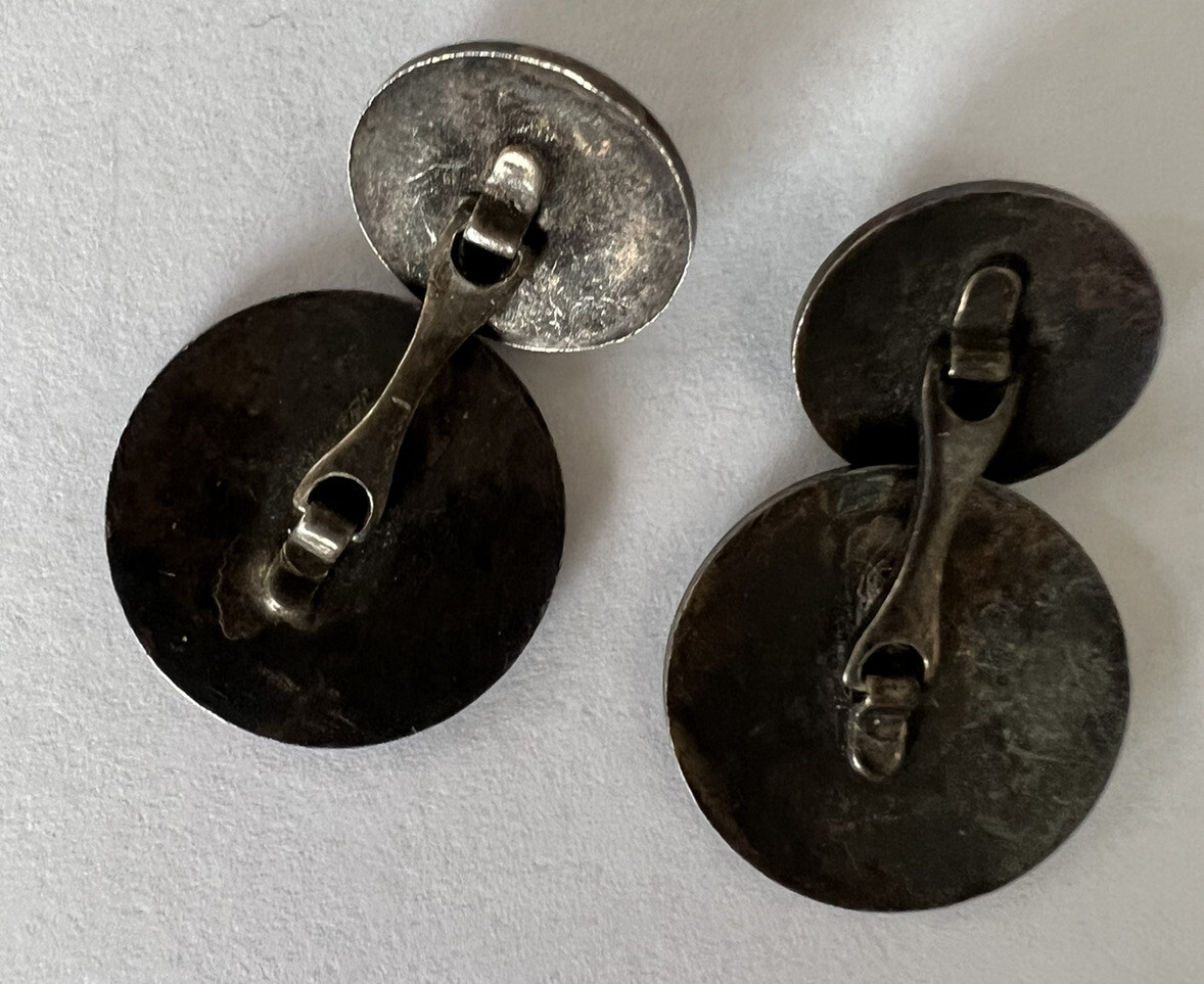 Antique Bust Napoléon Bonaparte Button Link Cufflinks… - Gem