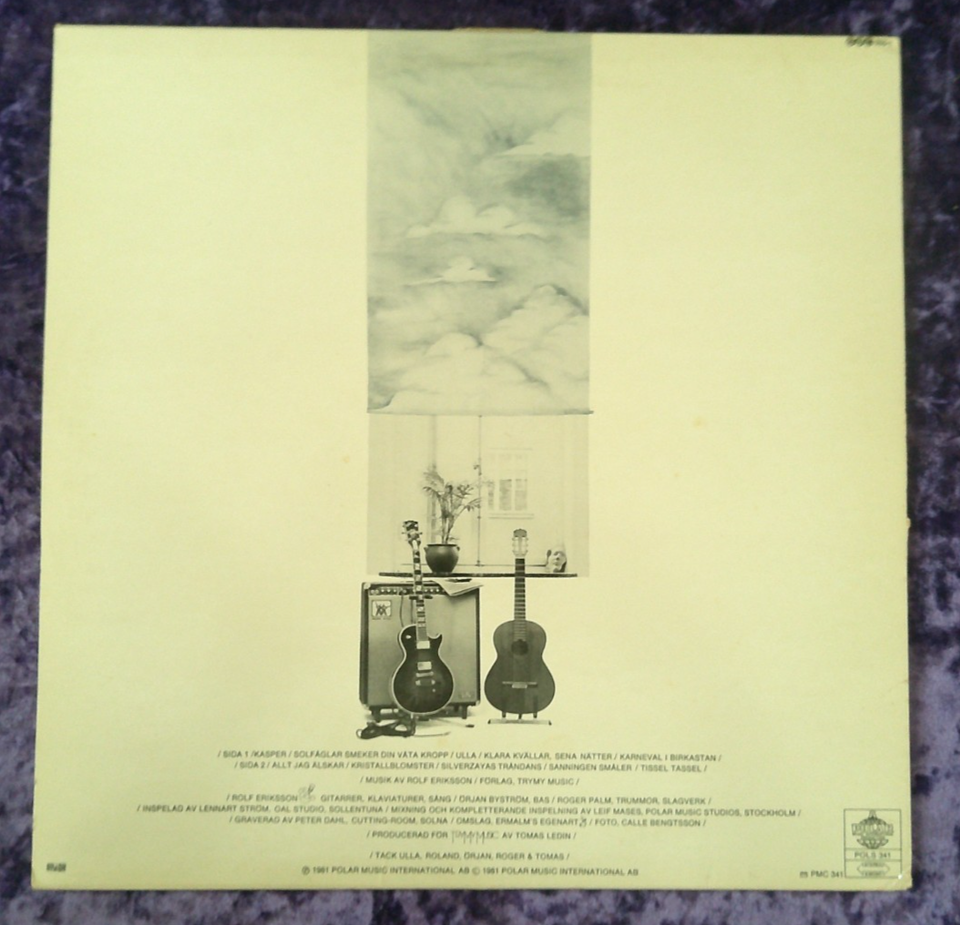Rolf Eriksson – Solfåglar - SWEDISH JAZZ/ROCK/LATIN/FUNK/SOUL IMPORT LP ...