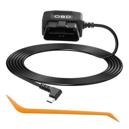 OBD Power Cable for Dash Camera OBD2 to Type C Adapter Right Angle USB ...