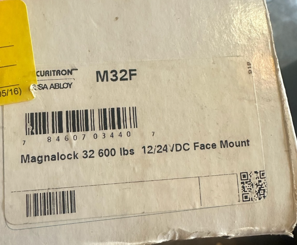 Securitron M32F Magnalock 600lbs Electromagnetic Lock | eBay