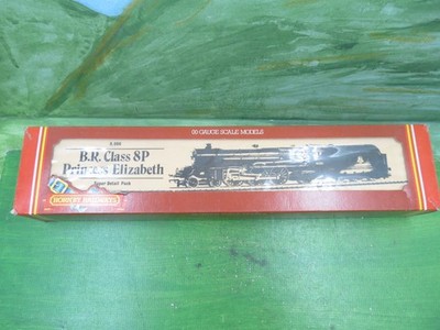 Hornby R080 BR Class 8P loco Princess Elizabeth 46201 BR Green early ...
