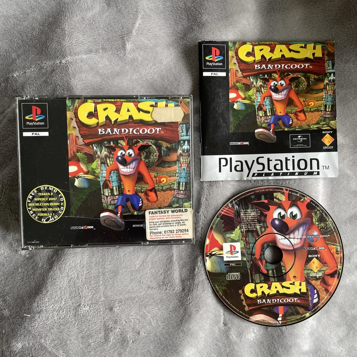 Crash Bandicoot Ps1 Games