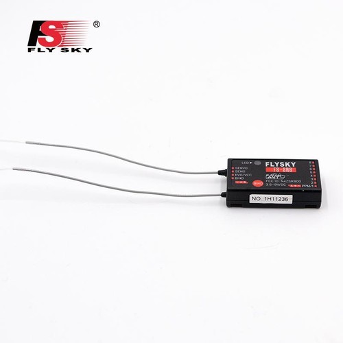 FLYSKY FS-SR8 2.4G ANT 8CH Receiver for FS-ST8 Radio Transmitter RC ...
